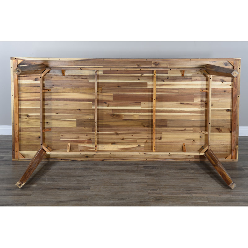 The Twillery Co.® Southwick Solid Wood Acacia Dining Table & Reviews | Wayfair